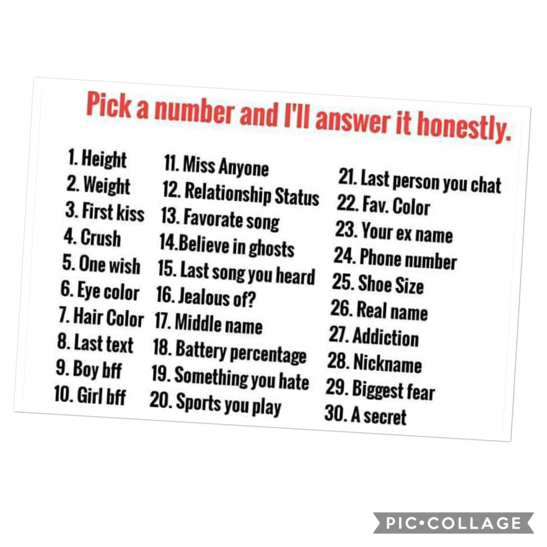 Pick A Number And Ill Answer