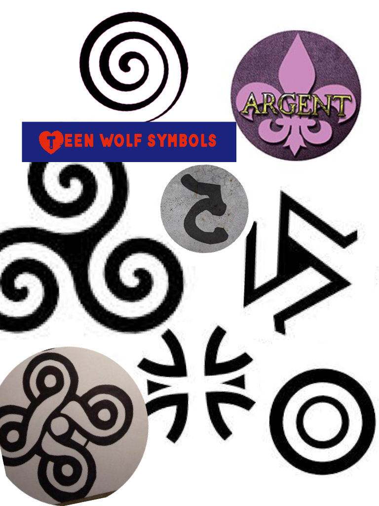 Teen Wolf Symbols